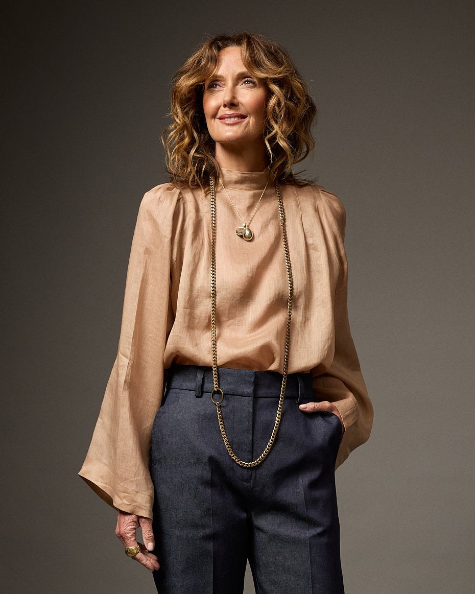 The Halcyon Shirt Mocha - Reversible – The F L A T I R O N Label
